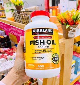 Fish Oil Kirkland - Omega 3 Tinh Chất Từ Mẹ Thiên Nhiên. - Thaonhi.com.vn